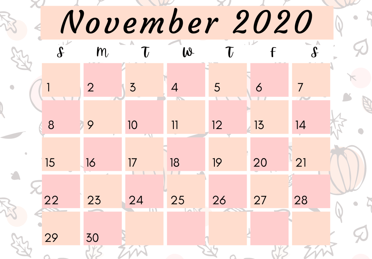 November 2020 Calendar: 10 Free Printable Designs – KorraShay.com