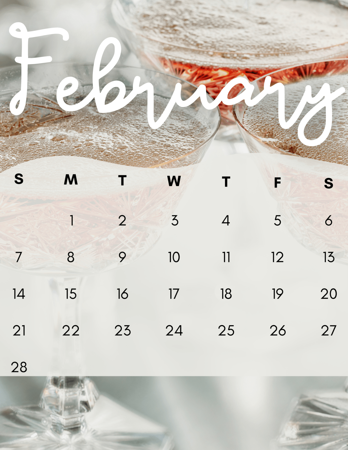 February 2021 Calendar: 10 Free Printable Designs! – KorraShay.com