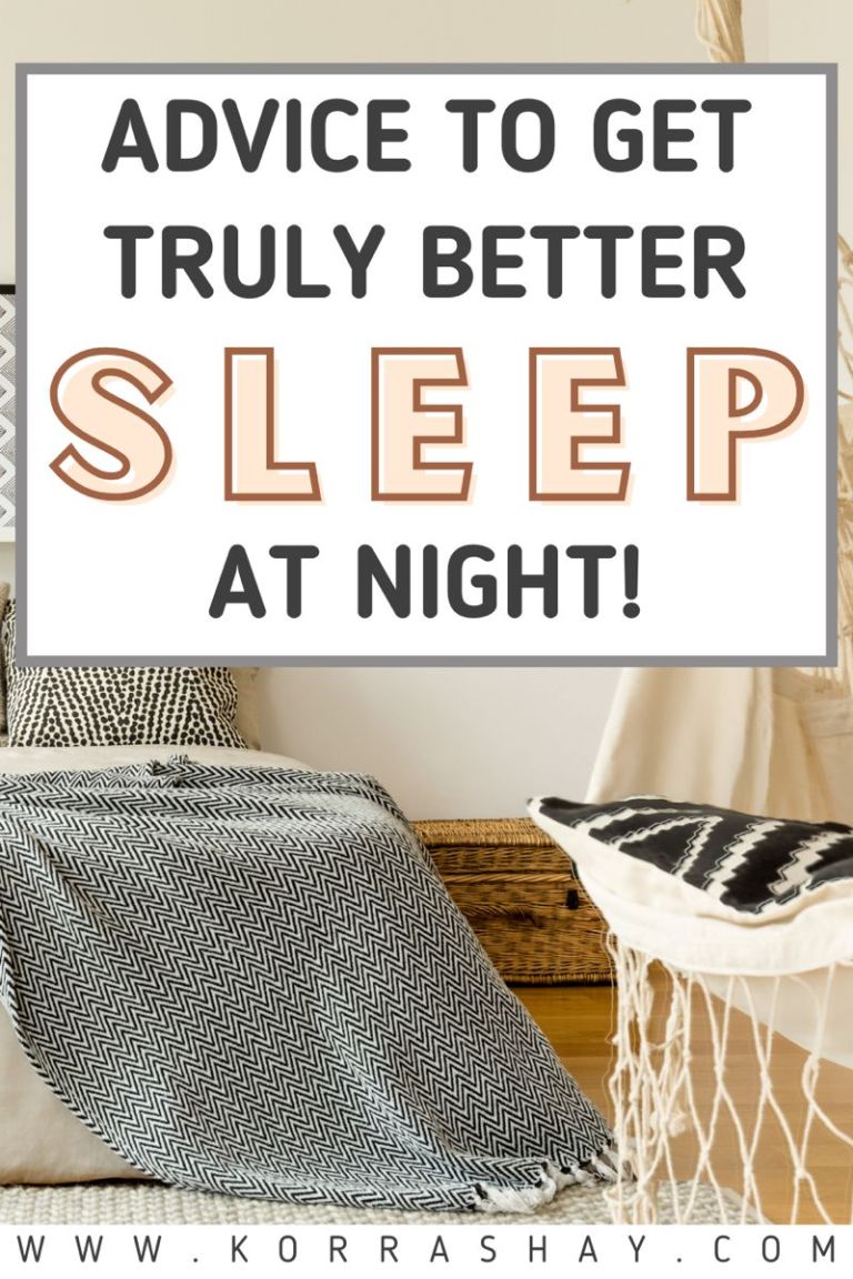 Tips and Tricks for Better Sleep At Night – KorraShay.com
