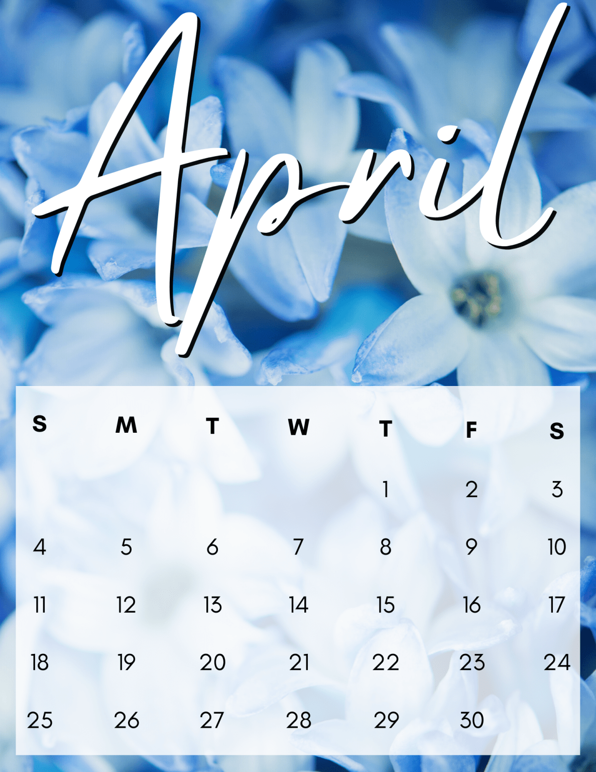 April 2021 Calendar: 10 Free Printable Designs! – KorraShay.com