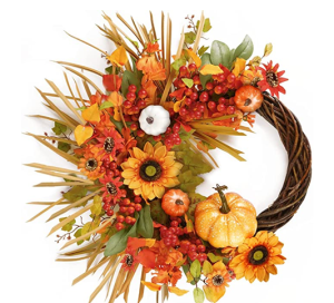 41 Fall Decor Wreaths For Your Autumn Front Porch – KorraShay.com