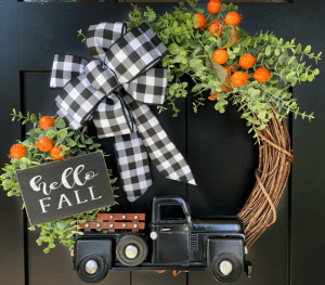 41 Fall Decor Wreaths For Your Autumn Front Porch – KorraShay.com